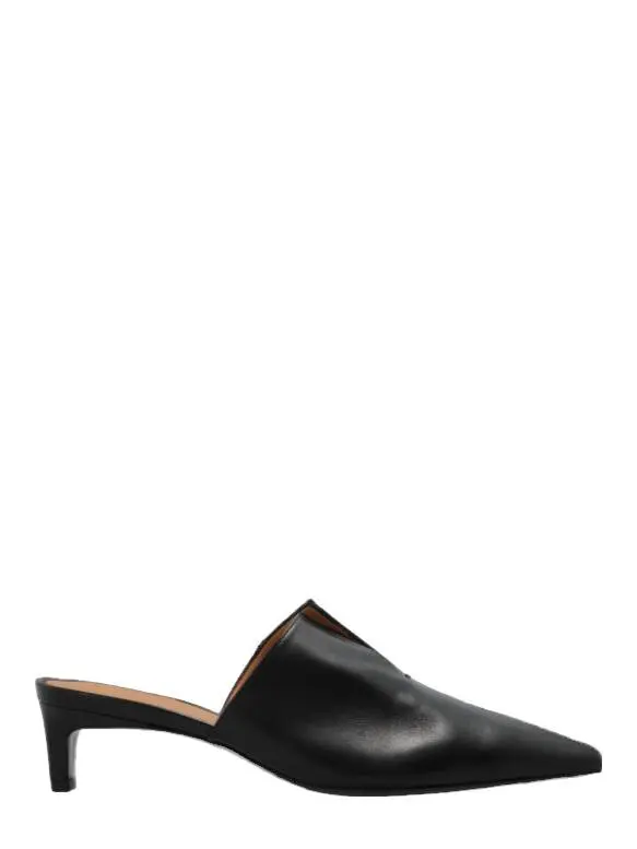 TOD'S Pointed-toe Heeled Mules - Black