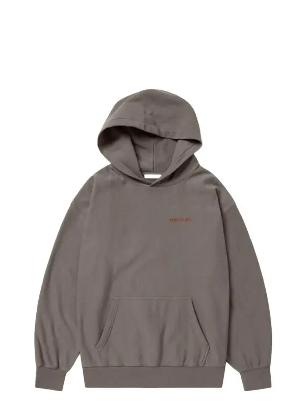 1989 STUDIO Graphic Back Print Hoodie - Dark Gray