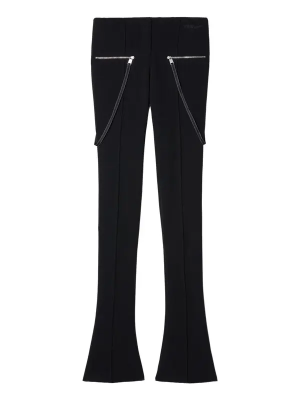 Off-White Britney Flared Trousers - Black