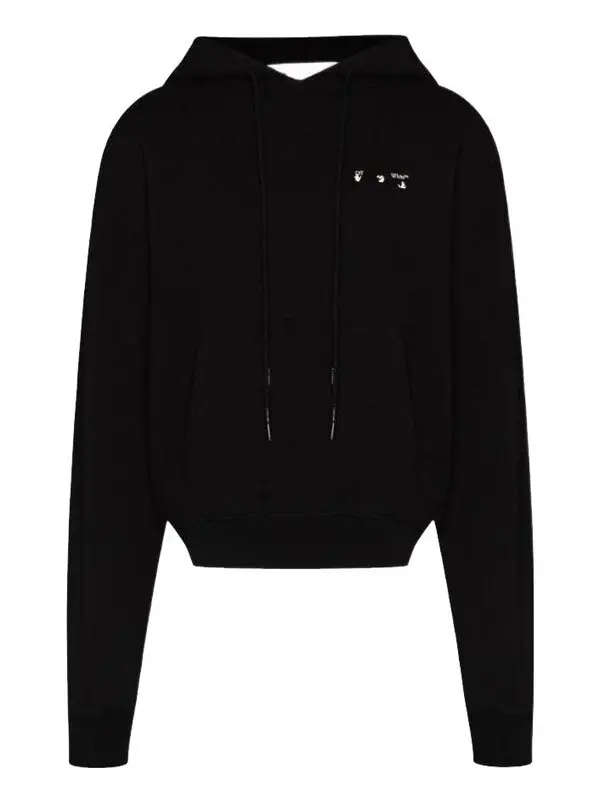 Off-White Caravaggio Print Hoodie - Black