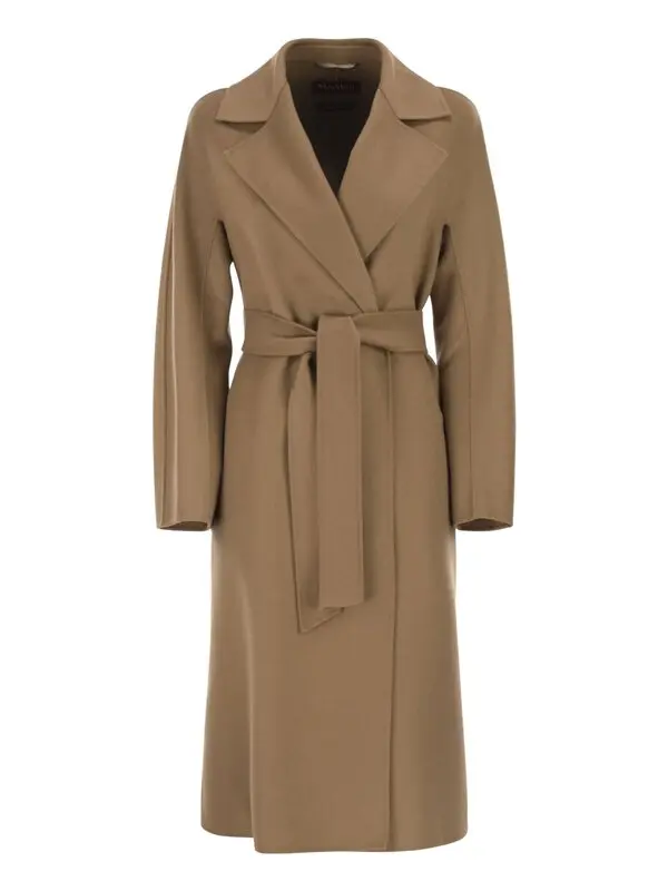 Max Mara Cles Belted Coat - Brown