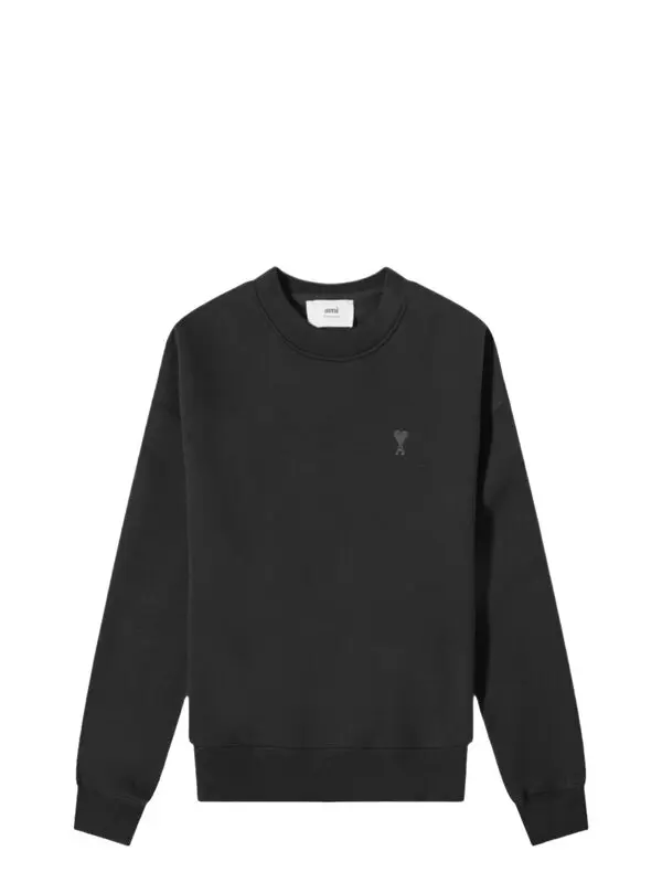 Ami De Coeur Crewneck Sweatshirt - Black