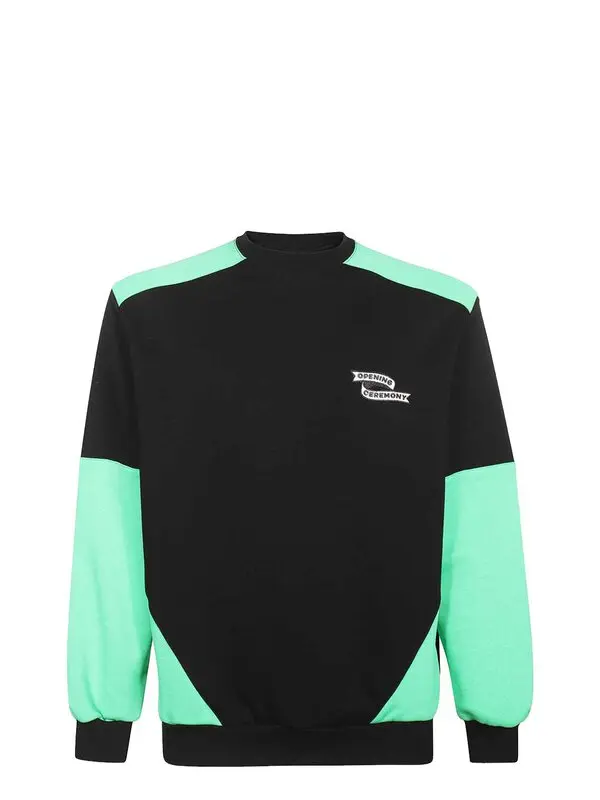 Opening Ceremony Logo Patch Sweatshirt - Black