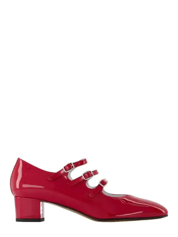 CAREL Kina Mary Jane Pumps - Red
