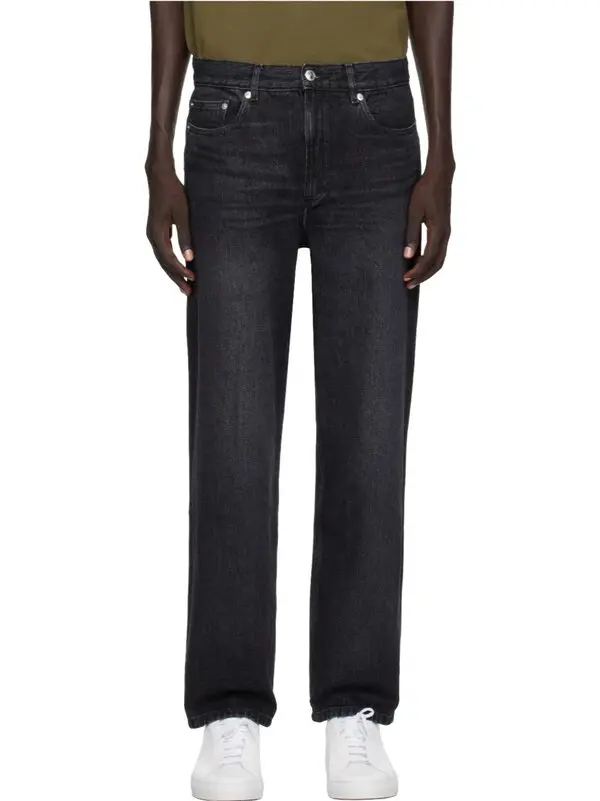 A.p.c. Martin Straight-leg Jeans - Black