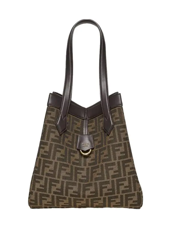 Fendi Origami Medium Tote Bag - Brown