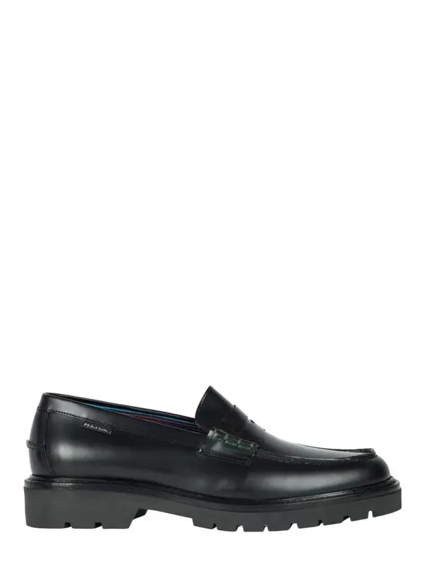 Paul Smith Round Toe Loafers - Black