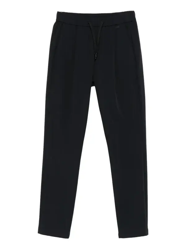 Herno Pleated Drawstring Trousers - Black