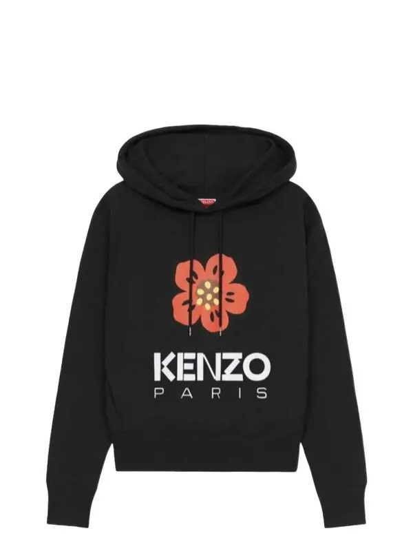 Kenzo Boke Flower Hoodie - Black