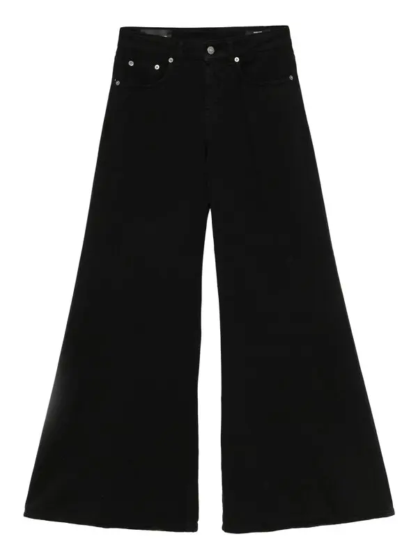 DONDUP Marlen Wide-leg Jeans - Black