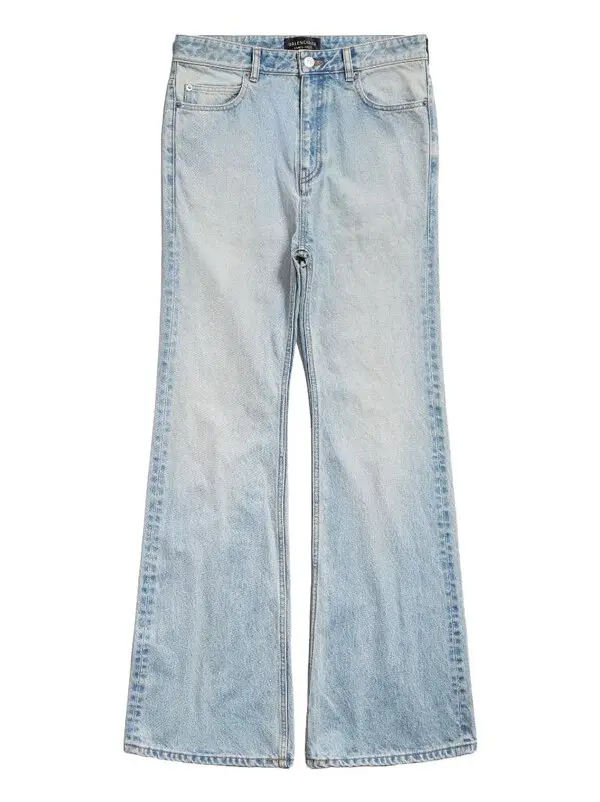 Balenciaga Flared-leg Jeans - Gray