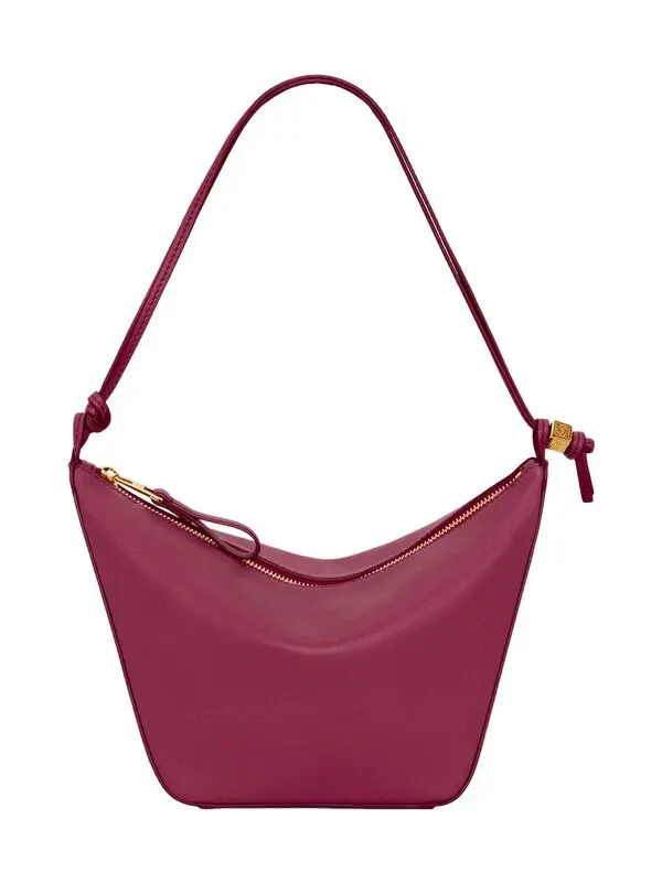 Loewe Hammock Mini Hobo Bag - Deep Red