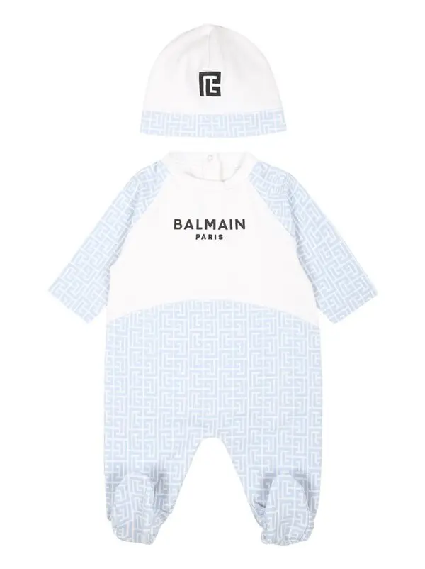 Balmain Baby Set - White