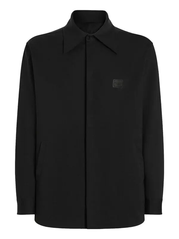 Dolce & Gabbana Dolce Gabbana Logo Tag Shirt - Black