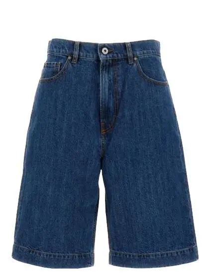 P.a.r.o.s.h Denim Bermuda Shorts - Blue