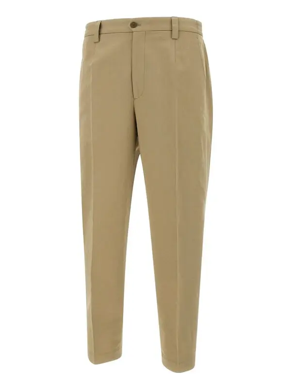 BRIGLIA 1949 Tailored Dress Pants - Beige