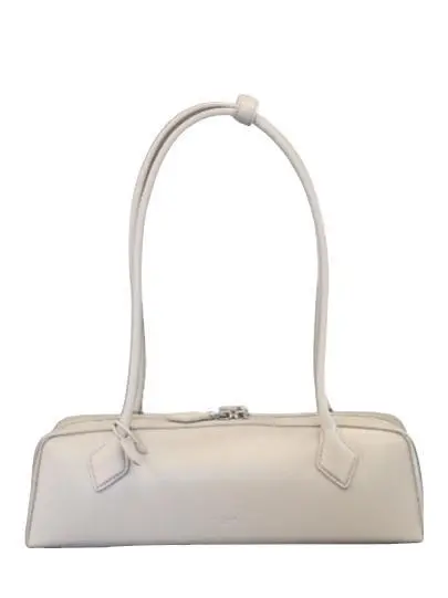 Alaïa Le Teckel Medium Shoulder Bag - Nude
