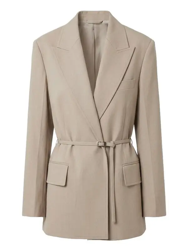 Acne Studios Jador Relaxed Fit Blazer - Cold Beige