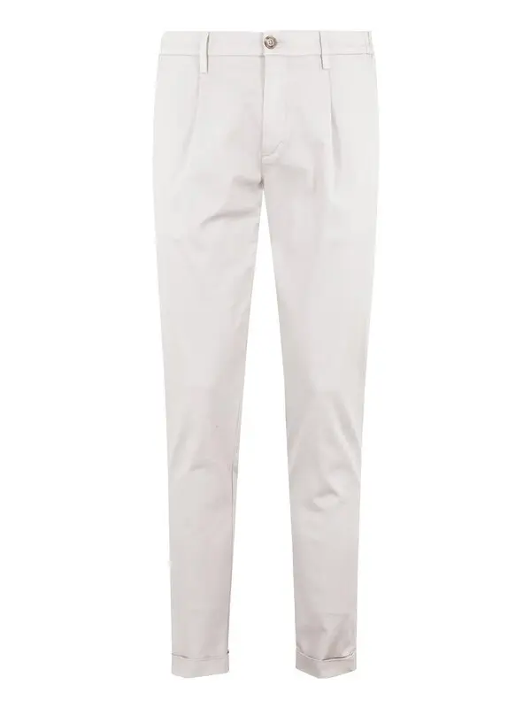 RE-HASH Belt Loops Slacks - White