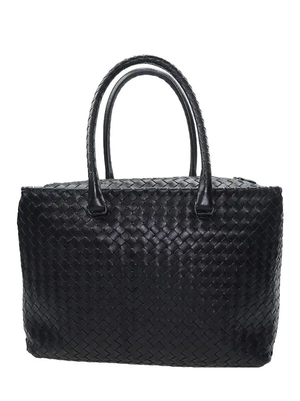 Bottega Veneta Woven Handbag - Black