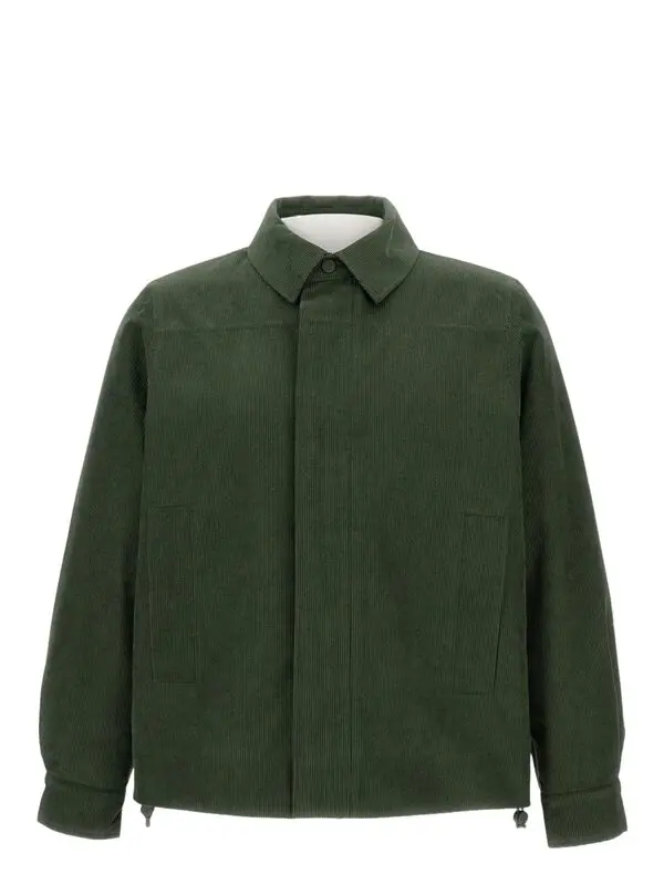 K-WAY Shary Corduroy Overshirt - Black
