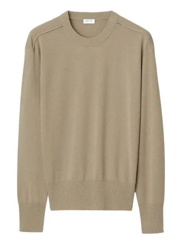 Burberry Crew Neck Wool Jumper - No