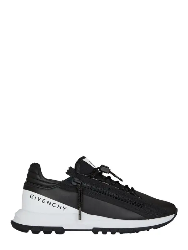 Givenchy Spectre Zip-up Sneakers - Black/white