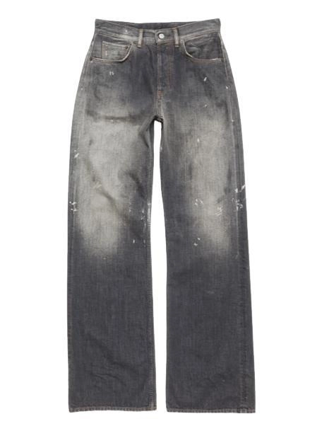 Acne Studios Loose Fit Jeans - Black