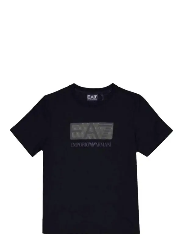 EA7 Bar Logo T-shirt - Black