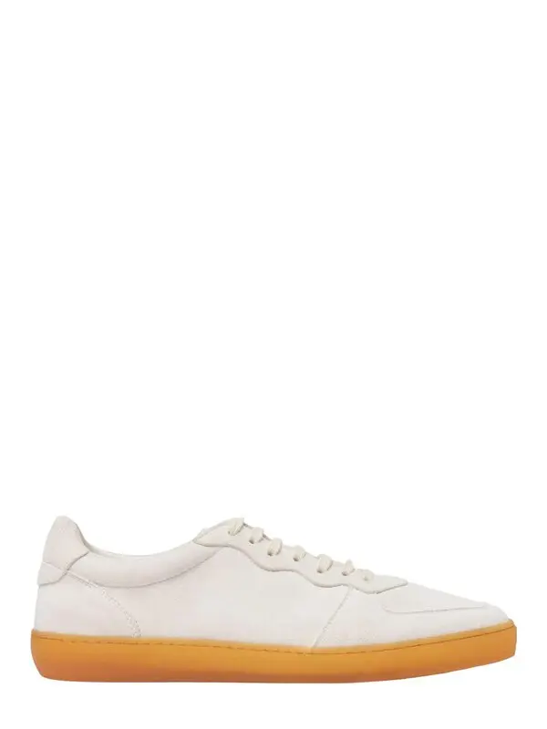 SCAROSSO Aureliano Lace-up Sneakers - Cream