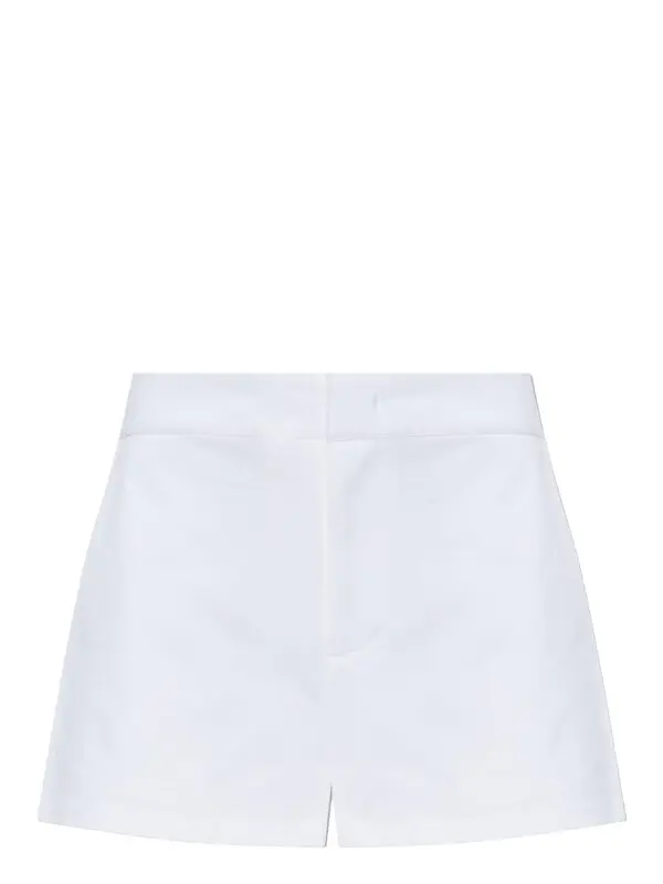 Dsquared2 Elasticated-waistband Shorts With Embroidery - White