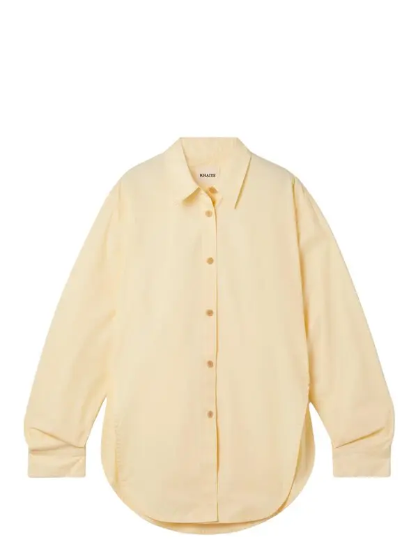 Khaite Goya Shirt - Yellow