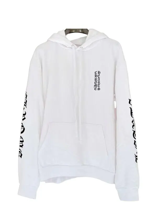 Chrome Hearts Long Sleeve Hoodie - White