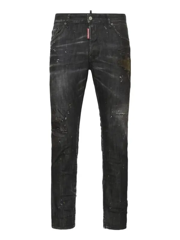 Dsquared2 Belt Loop Jeans - Black