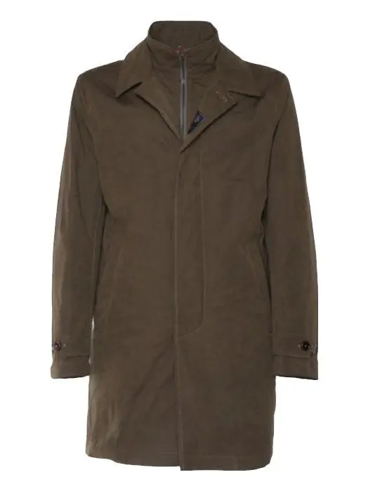 FAY Long-sleeved Casual Jacket - Brown