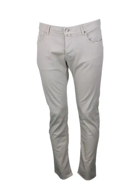 Jacob Cohen Bard Logo Patch Slim-fit Jeans - Gray