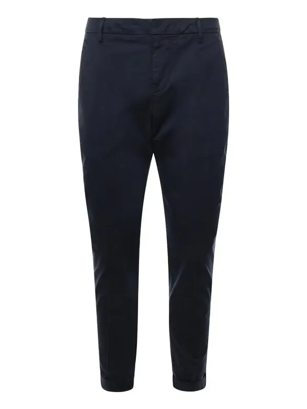 DONDUP Tapered Pants - Navy