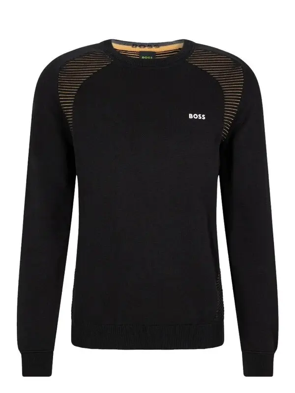 Hugo Boss Long-sleeved Sweater - Black