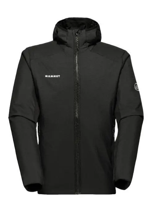 MAMMUT Rime Light In Hybrid Hooded Jacket - Black