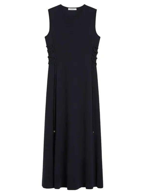 Max Mara Sleeveless Wool Dress - Ultramarine Blue