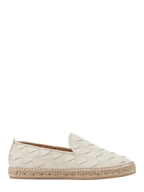 SCAROSSO Martina Woven Espadrilles - Off White