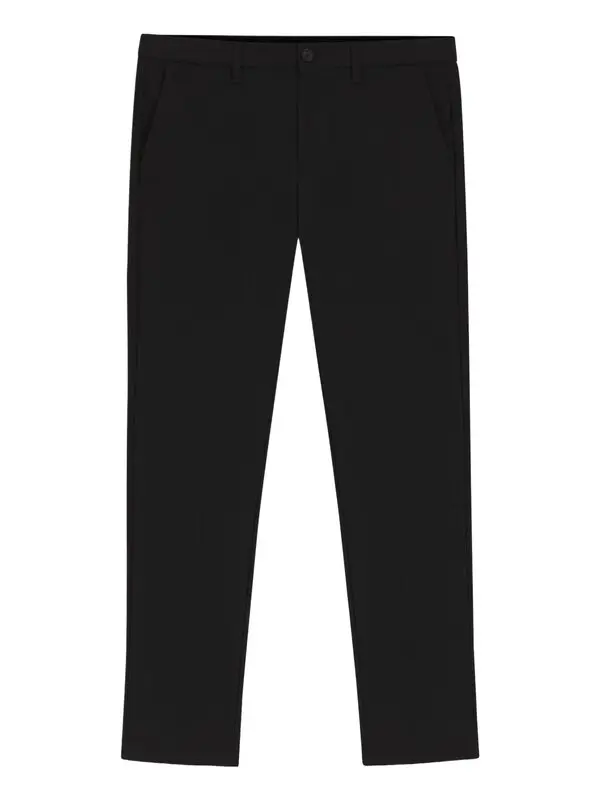 Hugo Boss Tailored Straight-leg Trousers - Black