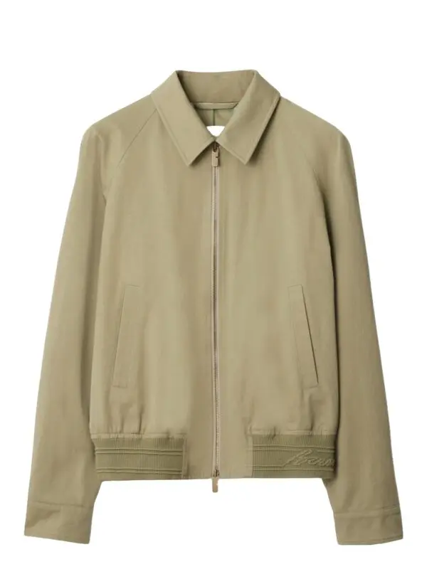 Burberry Long-sleeve Zip-up Jacket - Skylark