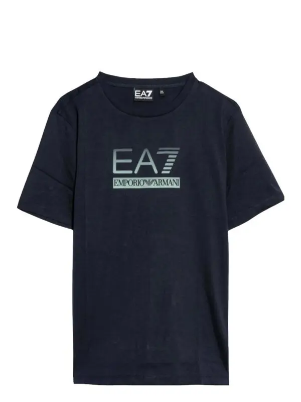 EA7 Short Sleeve Crewneck T-shirt - Black