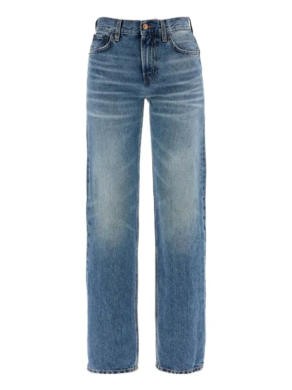 HAIKURE Cleo Mid-rise Slim Jeans - Blue