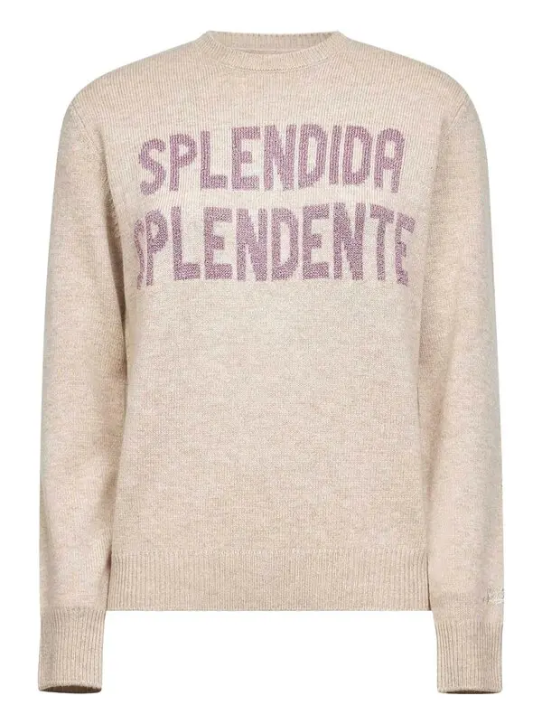 MC2 SAINT BARTH Splendida Splendente" Jumper - Nude