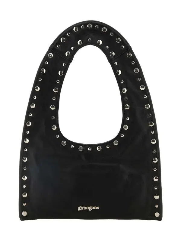 Gimaguas Studded Shoulder Bag - Black