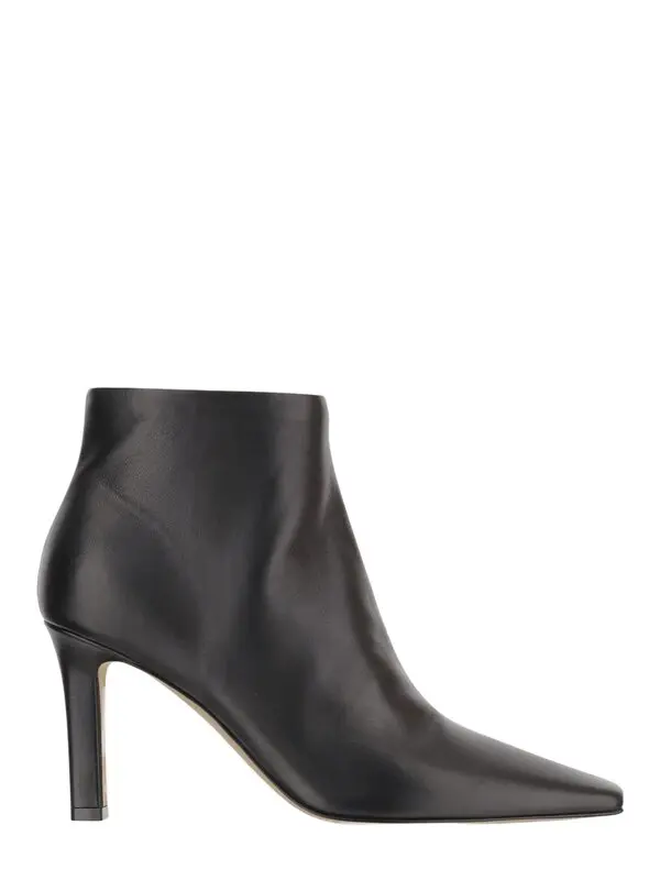 THE ROW Carla 80 Ankle Boots - Black