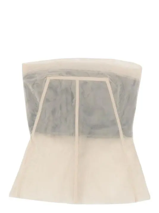 Rick Owens Bustier Top - Nude
