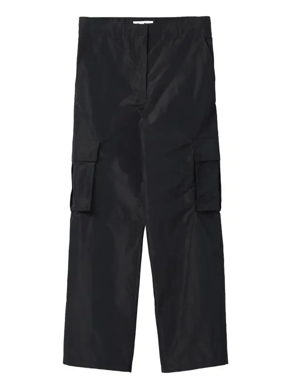 Miu Miu Technical Fabric Cargo Pants - Black